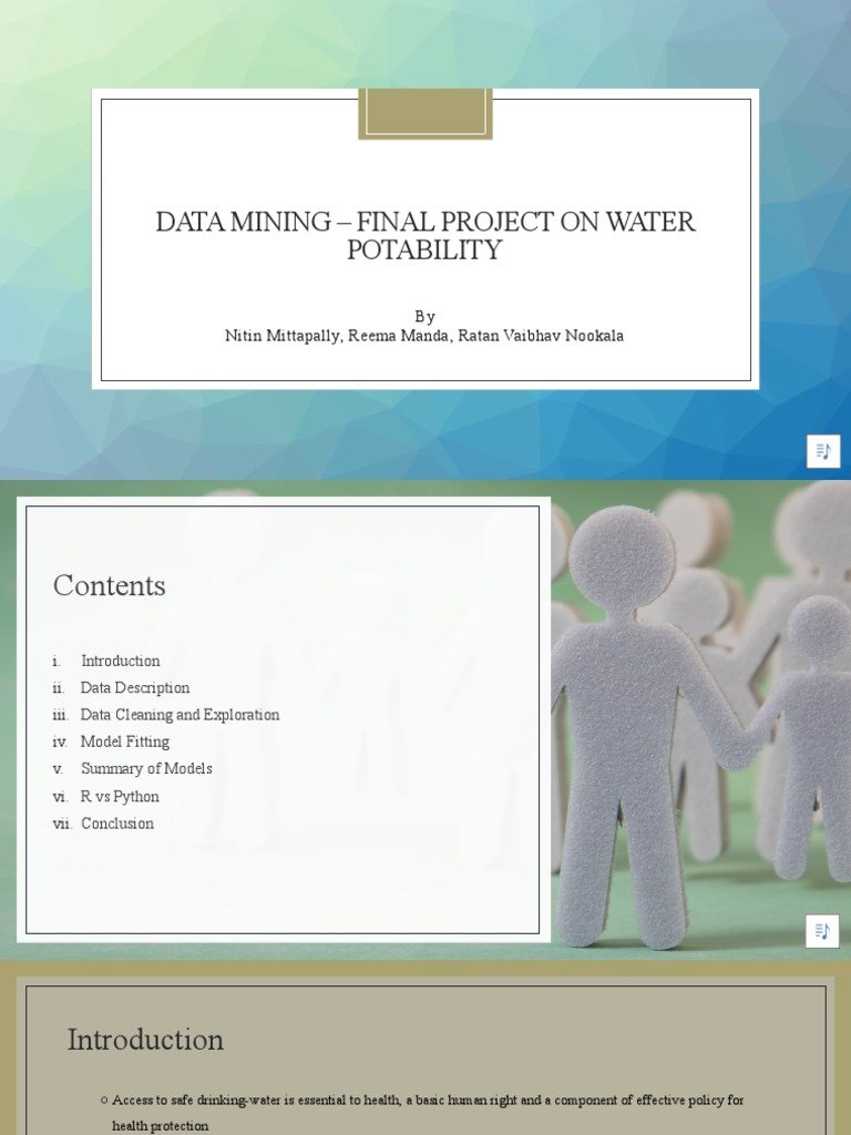 7047 001 Group 8 Water Potability | PDF | Accuracy And Precision ...