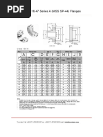 API 6A Spec Flange Bolt+ Ring Chart PDF | PDF | Mechanical Engineering ...