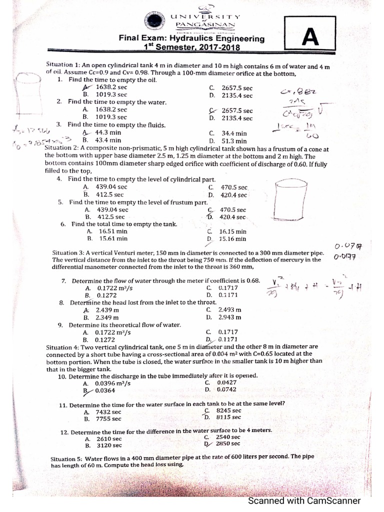 Hydrau Reviewer | PDF