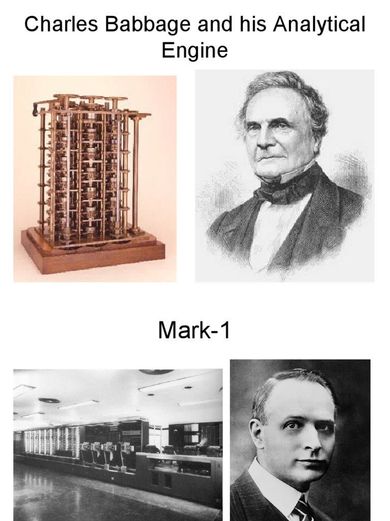 Charles Babbage and His Analytical Engine | PDF