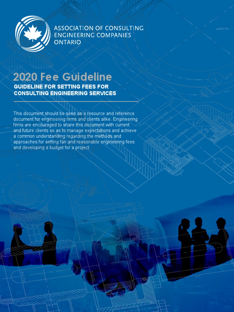 2020 Fee Guideline: Guideline For Setting Fees For Consulting ...