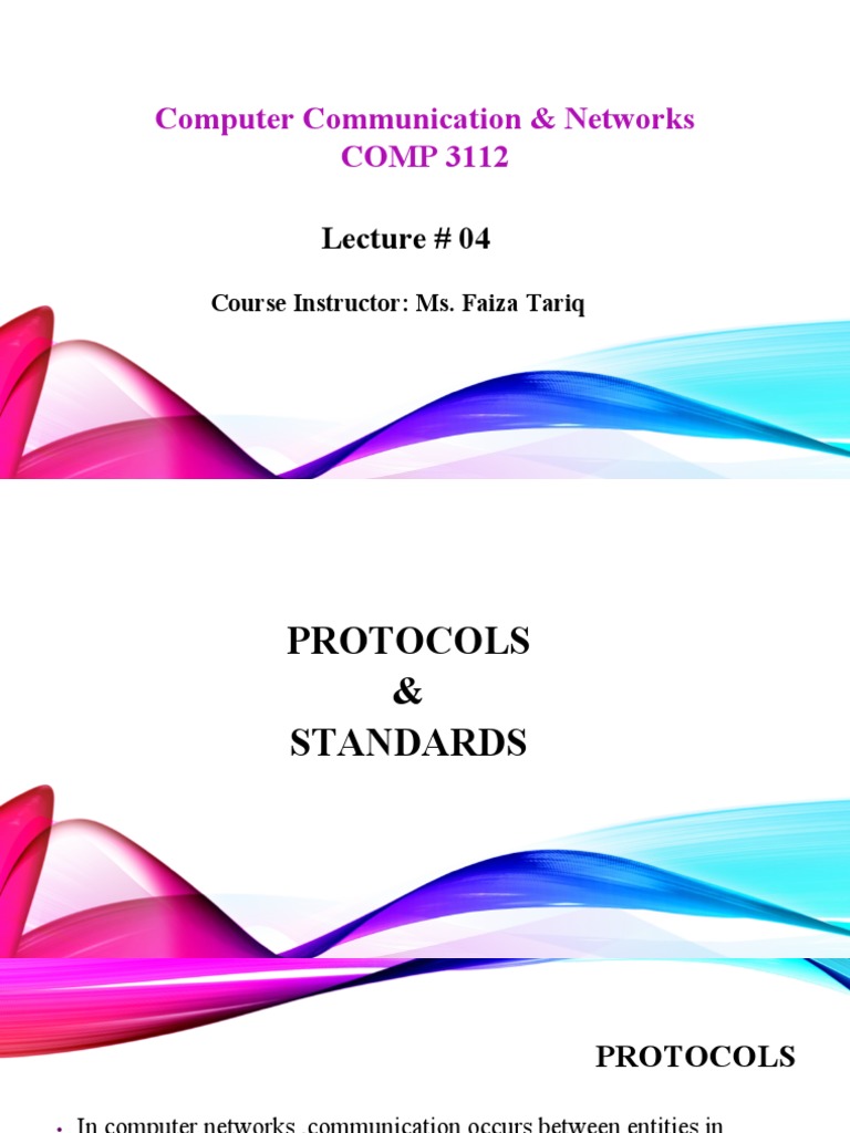 CCN - Lec 4 | PDF | Itu T | Computing