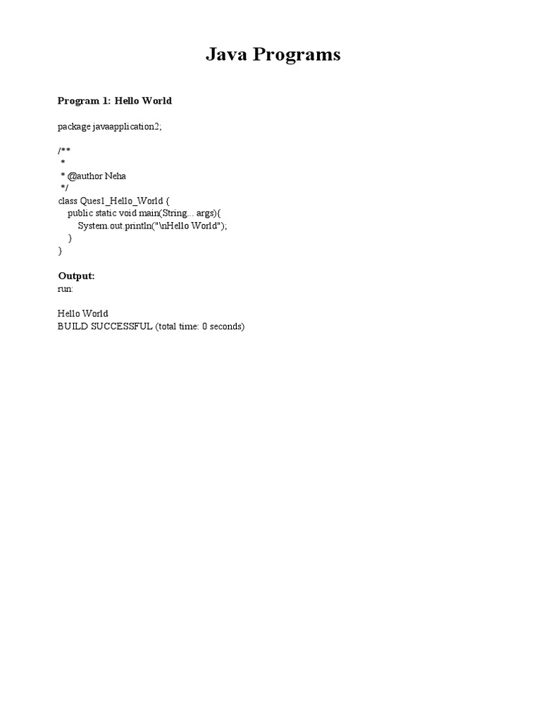Java Programming File | PDF | Constructor (Object Oriented Programming) | Theoretical Computer ...
