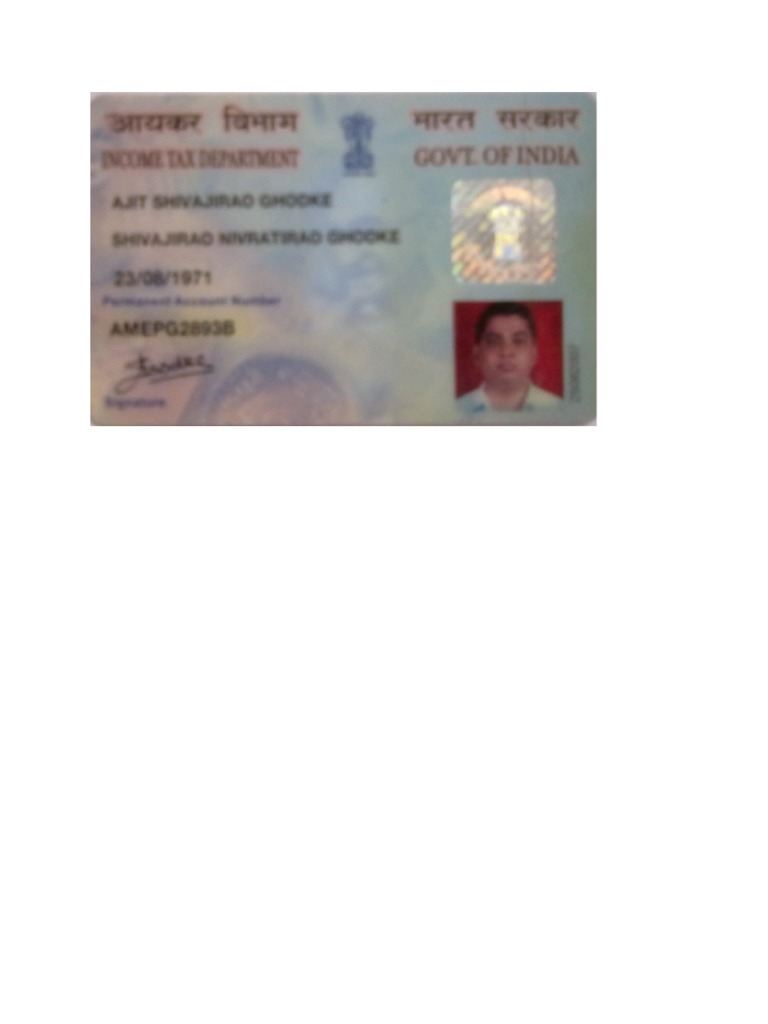 Aadhar and PAN Card | PDF