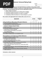 Behavioral and Emotional Rating Scale Bers 2 | PDF | Psychometrics ...