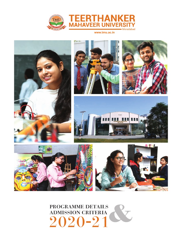 TMU Programs 2020-21 | PDF | Dental Degree | Health Care