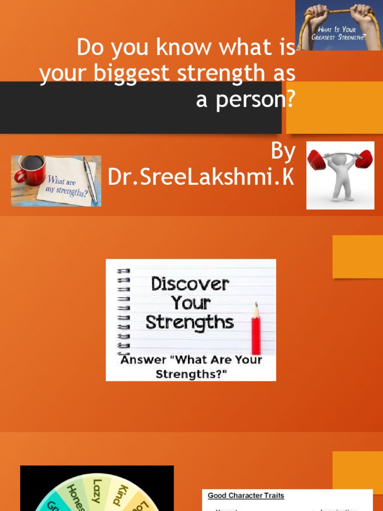 Do You Know What Is Your Biggest Strength | PDF