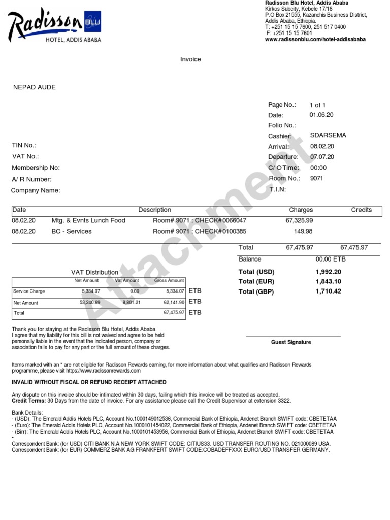 Meetings and Evets February 8 | PDF | Invoice | Value Added Tax