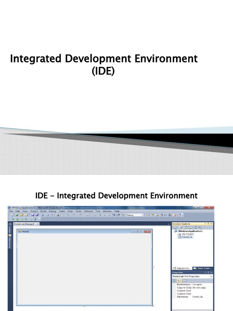 Integrated Development Environment (IDE) | PDF