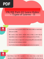 CCS (Leave) Rules, 1972 | PDF | Parental Leave | Sick Leave