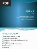 First Aid For Burns | PDF | Burn | Shock (Circulatory)