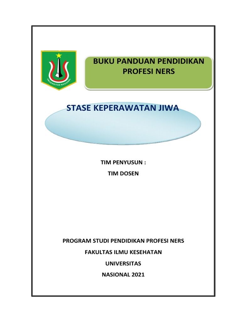 Panduan Ners Keperawatan Jiwa | PDF