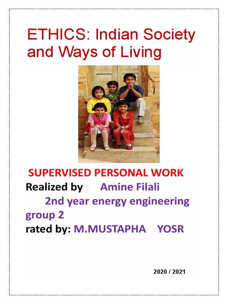 Indian Society and Ways of Living | PDF | Family | Caste
