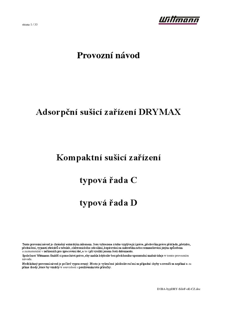 Drymax 100 + PDC @CZ | PDF