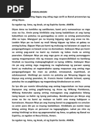 Debut Emcee Tagalog | PDF