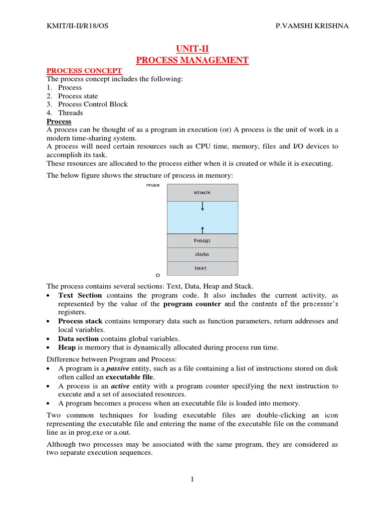 OS Unit-2 CPU Scheduling | PDF | Scheduling (Computing) | Process (Computing)