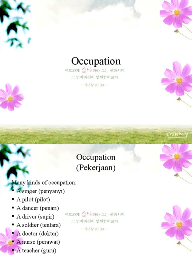 Occupations for Grade 3 Students | PDF