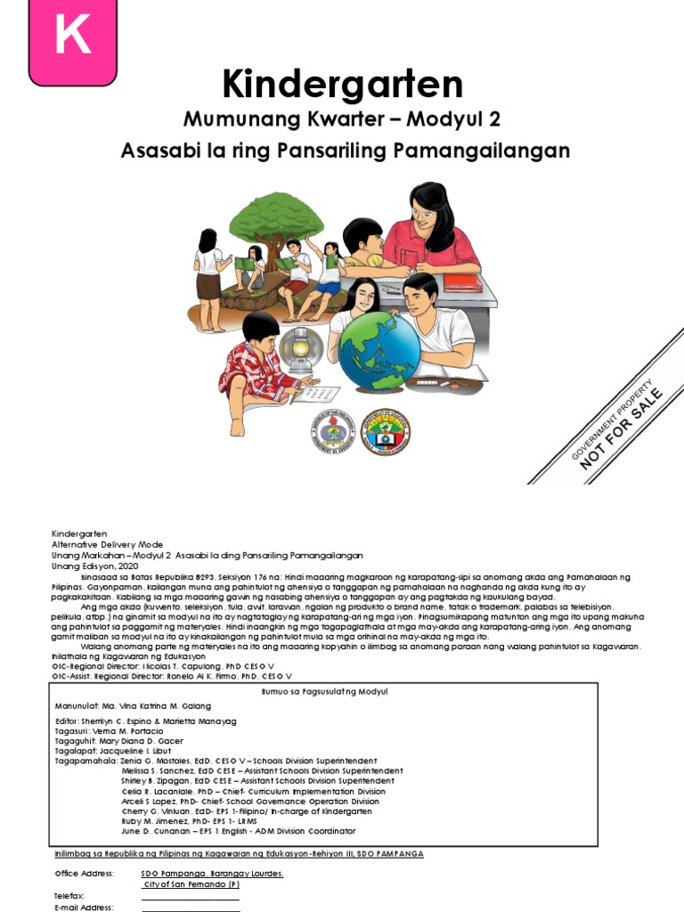 Final Kinder-Q1 Mod2 Week2 | PDF