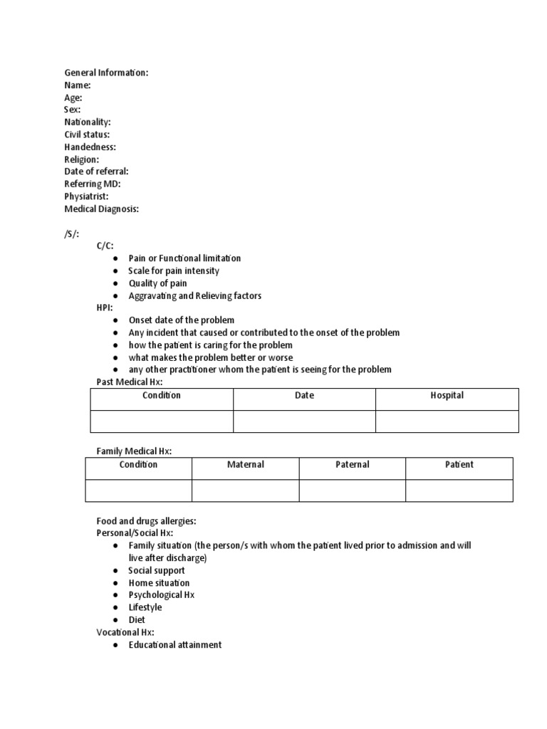 IE Format 1 | PDF | Senses | Clinical Medicine