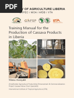 Garri Production Process Flow Diagram | PDF