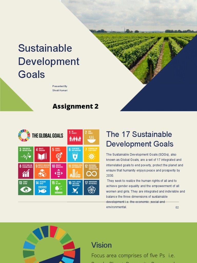 Sustainable Development Goals: Assignment 2 | PDF | Hunger | World Food ...