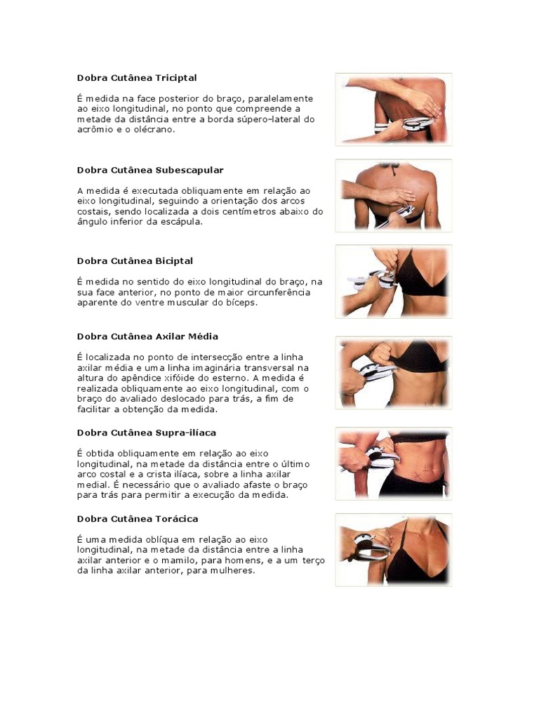 Posição Dobra Cutânea | PDF