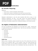 12 Rights of Drug Administration | PDF | Patient | Drugs