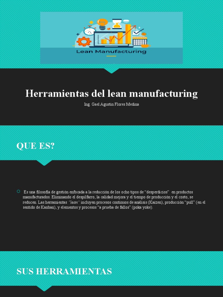 Herramientas Del Lean Manufacturing 2020 | PDF