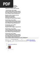 Lirik Lagu Ala Bali | PDF