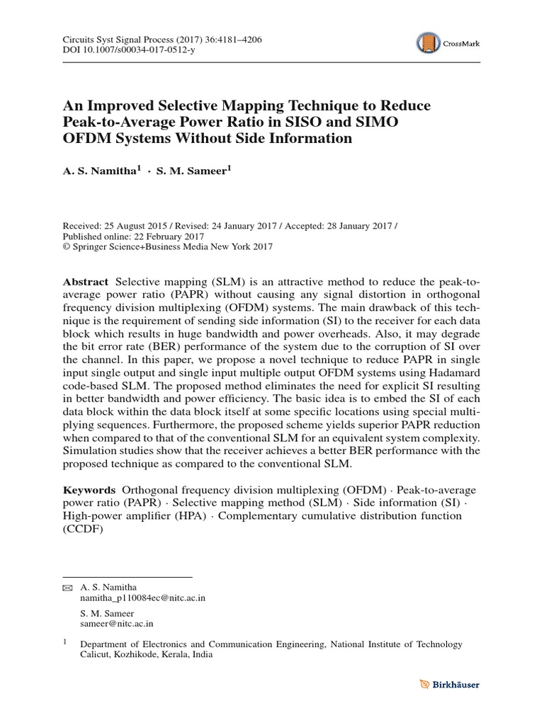 CKT Sys SG Process | PDF | Orthogonal Frequency Division Multiplexing ...
