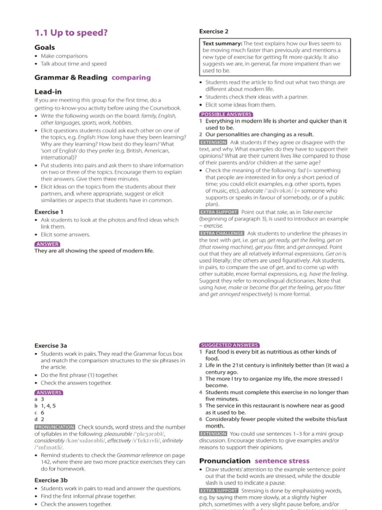 Navigate C1 Advanced Teacher's Notes - 2016 - 219p | PDF