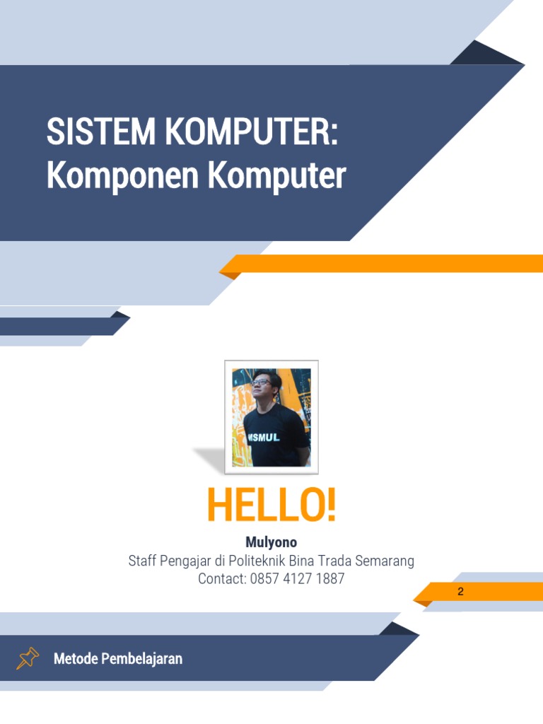 Komponen Komputer | PDF | Komputer