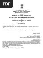 Certificate of Incorporation 1 Unlocked | PDF