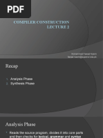 Token Recognition in Compiler Design | PDF