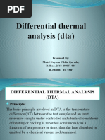 Differential Thermal Analysis Overview | PDF | Thermal Analysis ...