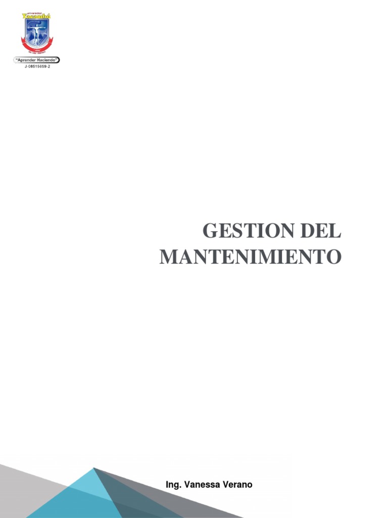 Gestion Del Mantenimiento Industrial | PDF | Desarrollo sostenible | Calidad (comercial)