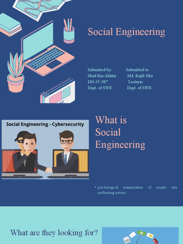 Presentation Social Engineering | PDF | Social Engineering (Security ...