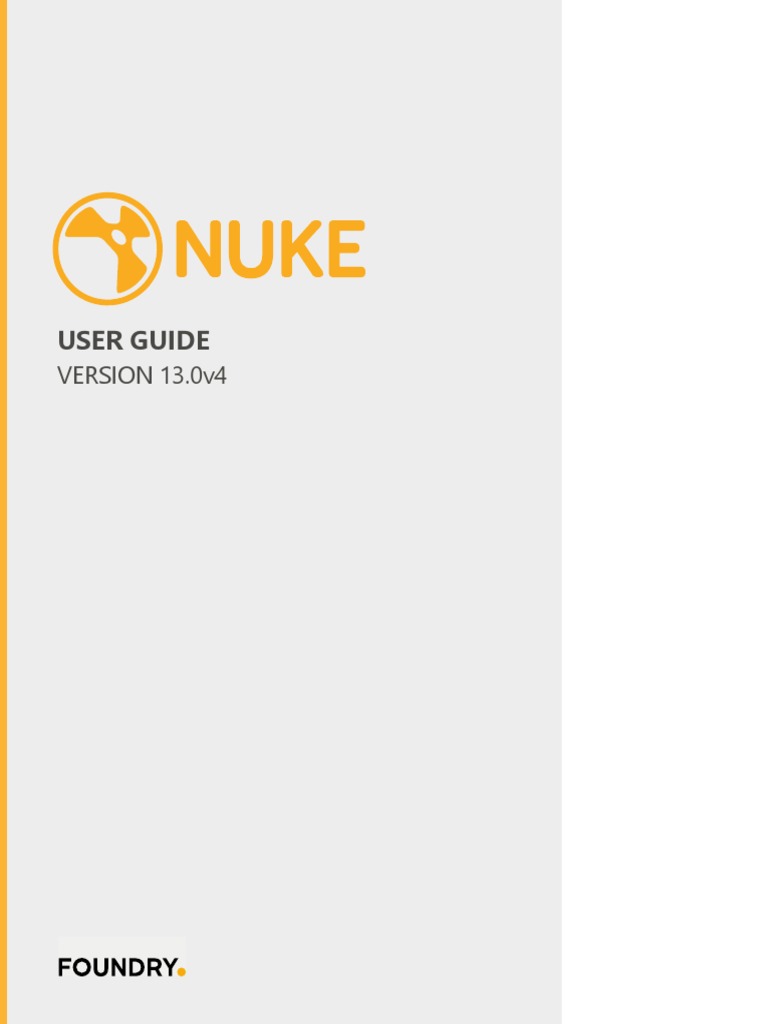 Nuke13.0v4 UserGuide | PDF | Texture Mapping | Scripting Language