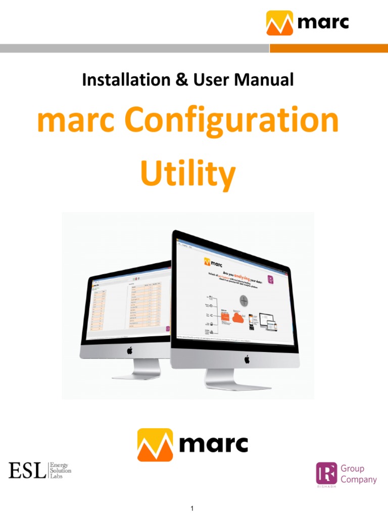 Marc Configuration Utility: Installation & User Manual | PDF | Icon ...