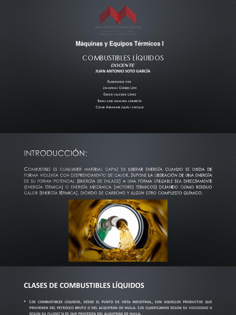 Combustibles Liquidos | PDF | Combustibles | Petróleo