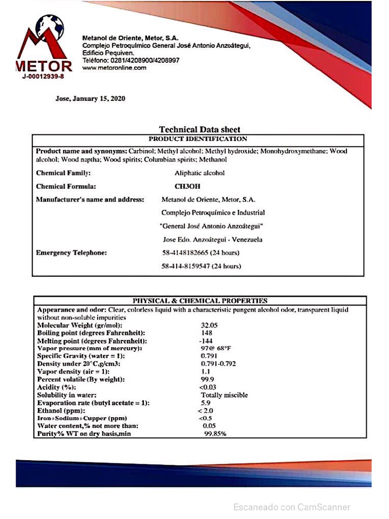 Technical Data Sheet | PDF