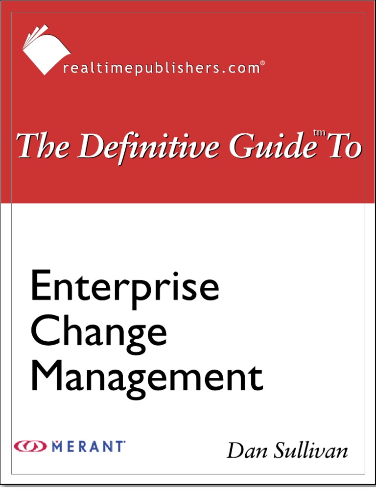 Definitive Guide To Enterprise Change Management | PDF | Business ...