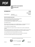 2023 Staar Math Grade 8 Answer Key | PDF | Applied Mathematics