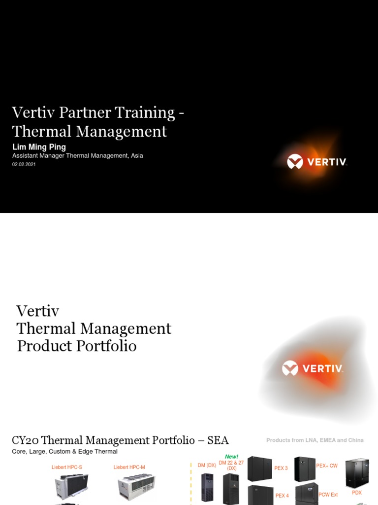 Virtual Technical Training - Thermal | PDF | Data Center ...