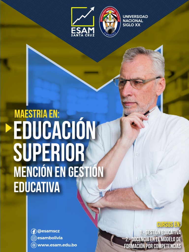 Maestria en Educacion Superior | PDF | Educación más alta | Maestros