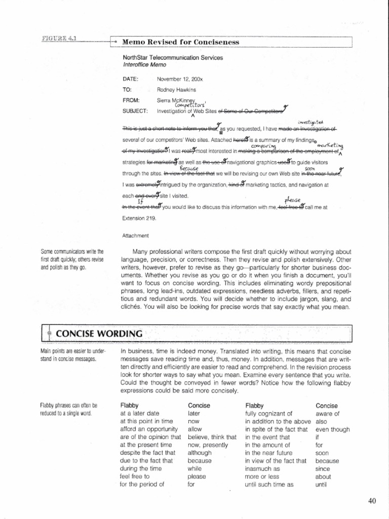 ¡ Memo Conciseness: Revised | PDF | Jargon | Linguistics