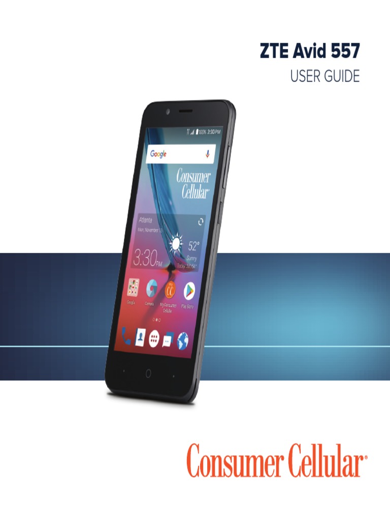 ZTE Avid 557 User Guide | PDF | Encryption | Mobile App