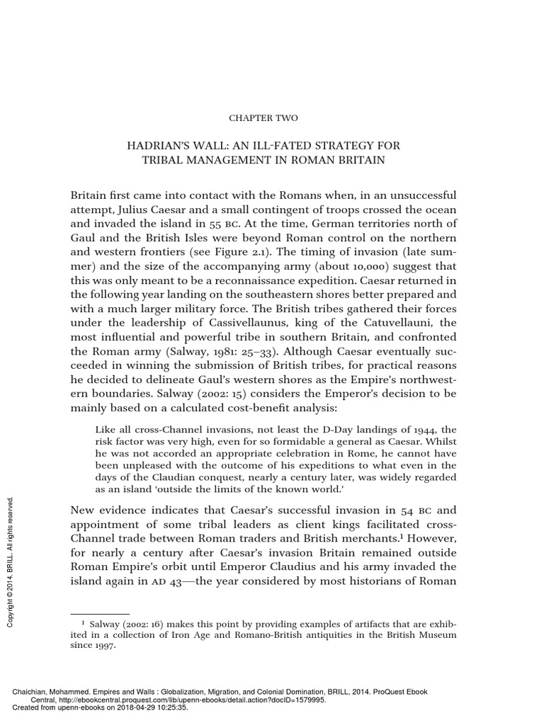 Empires and Walls Globalization, Migration | PDF | Roman Empire | Roman ...