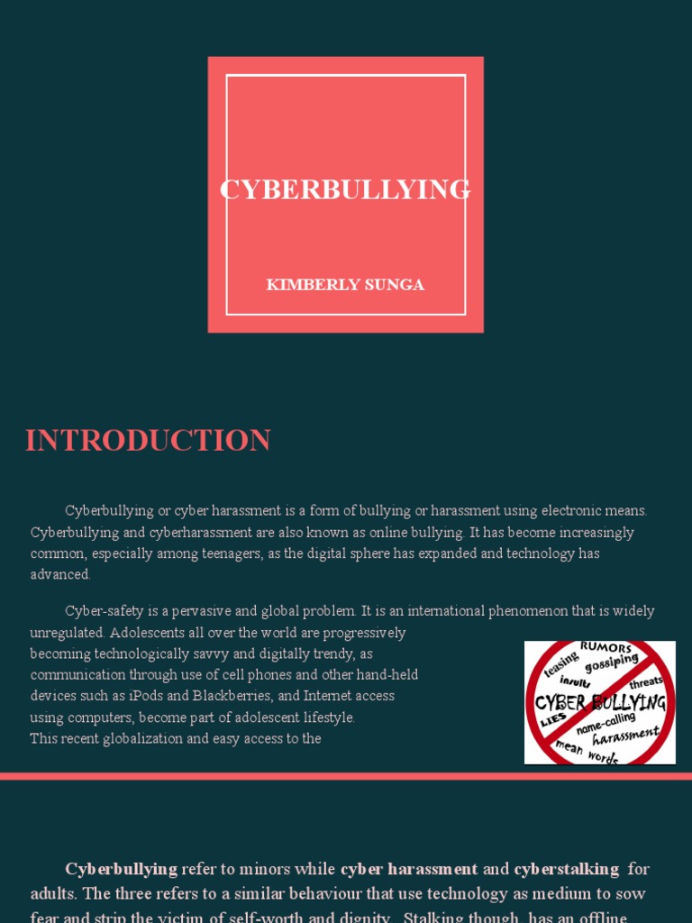 Cyberbullying | PDF | Cyberbullying | Bullying