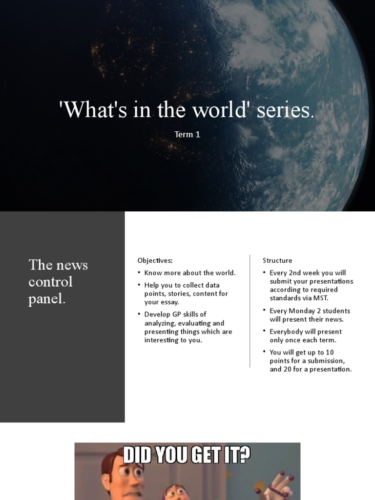 World News Presentation Guidelines | PDF | Social Science | Science ...